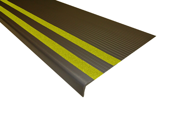 Heavy-Duty Vinyl Stair Treads with Grit Strips are Vinyl Stair ...